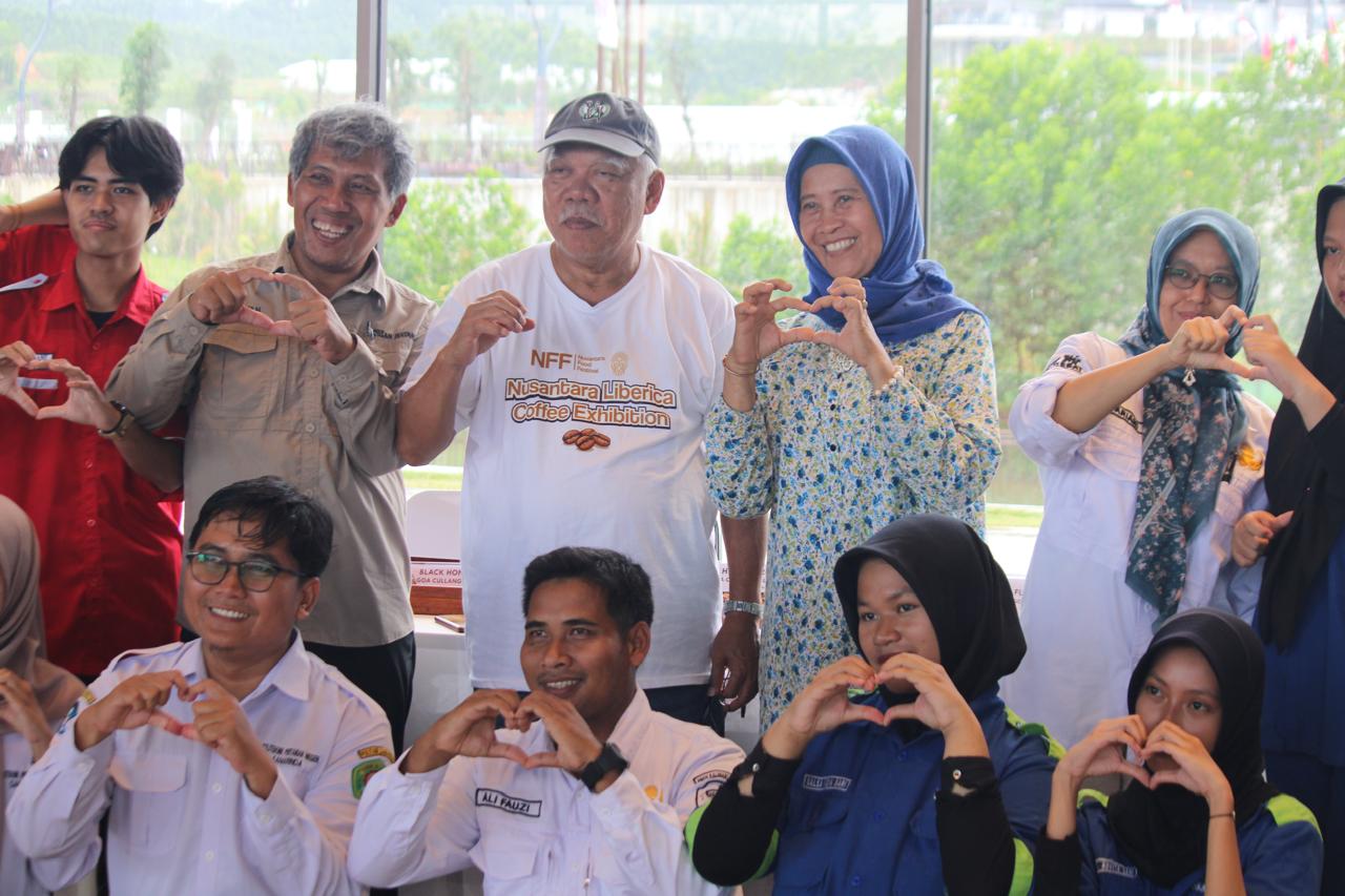 Icip Kopi Liberika Bareng Basuki, OIKN Siapkan 5.000 Meter Persegi ...